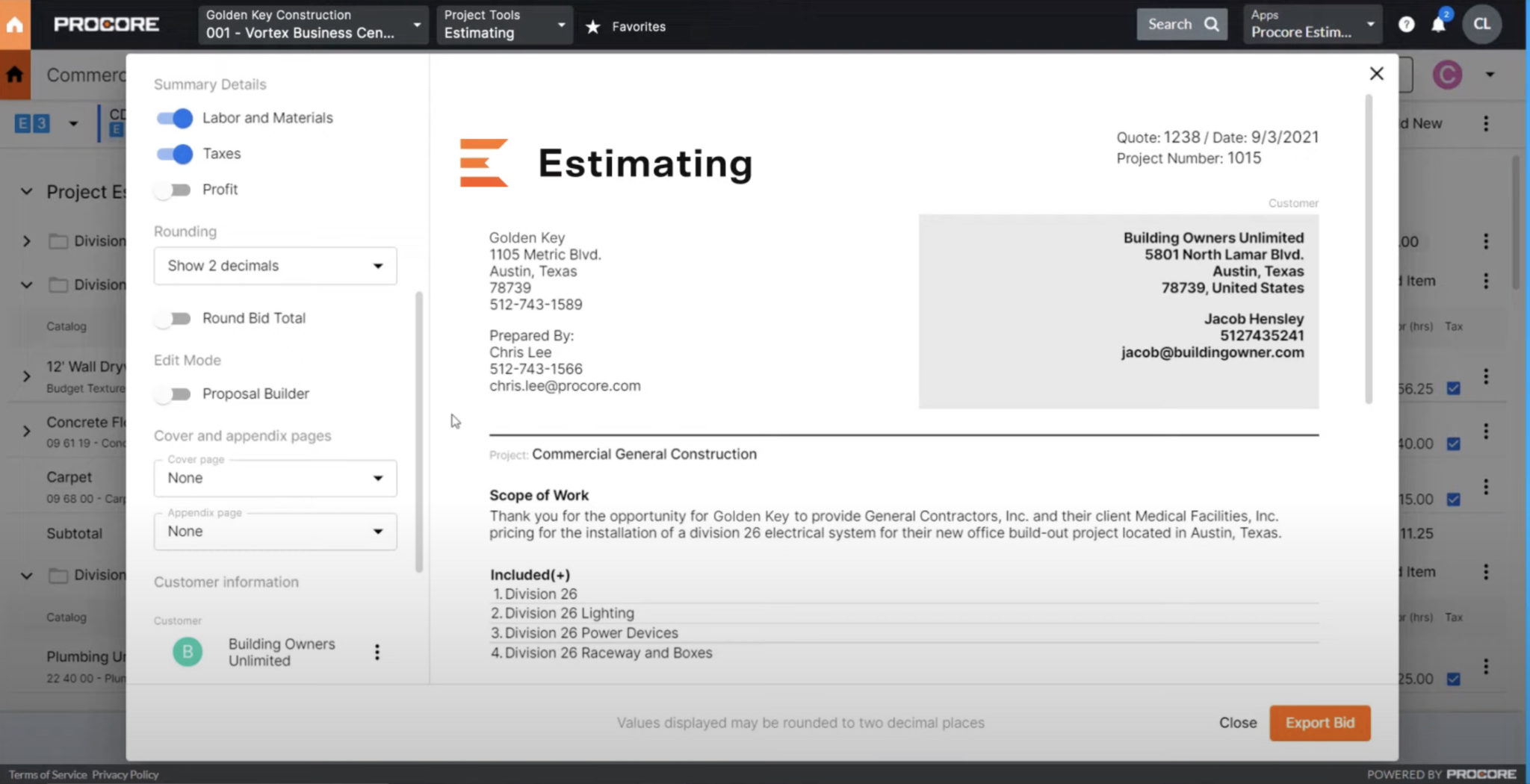 Best Construction Estimating Software (2024) - Construction Coverage