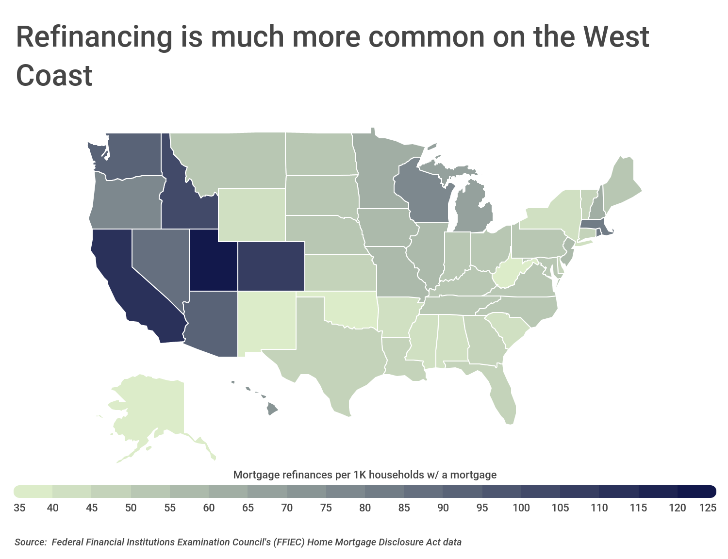 U.S. Cities Where Homeowners Are Most Likely to Refinance Their ...