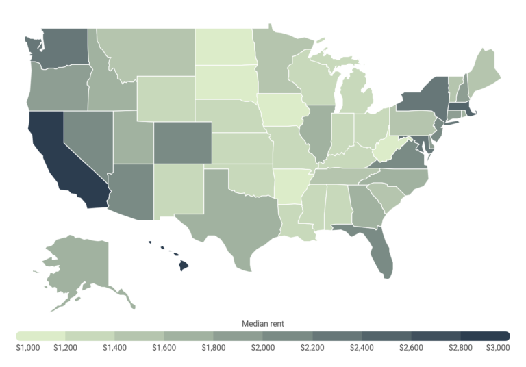U.S. Cities With the Highest Rent Prices [2024 Edition] - Construction ...