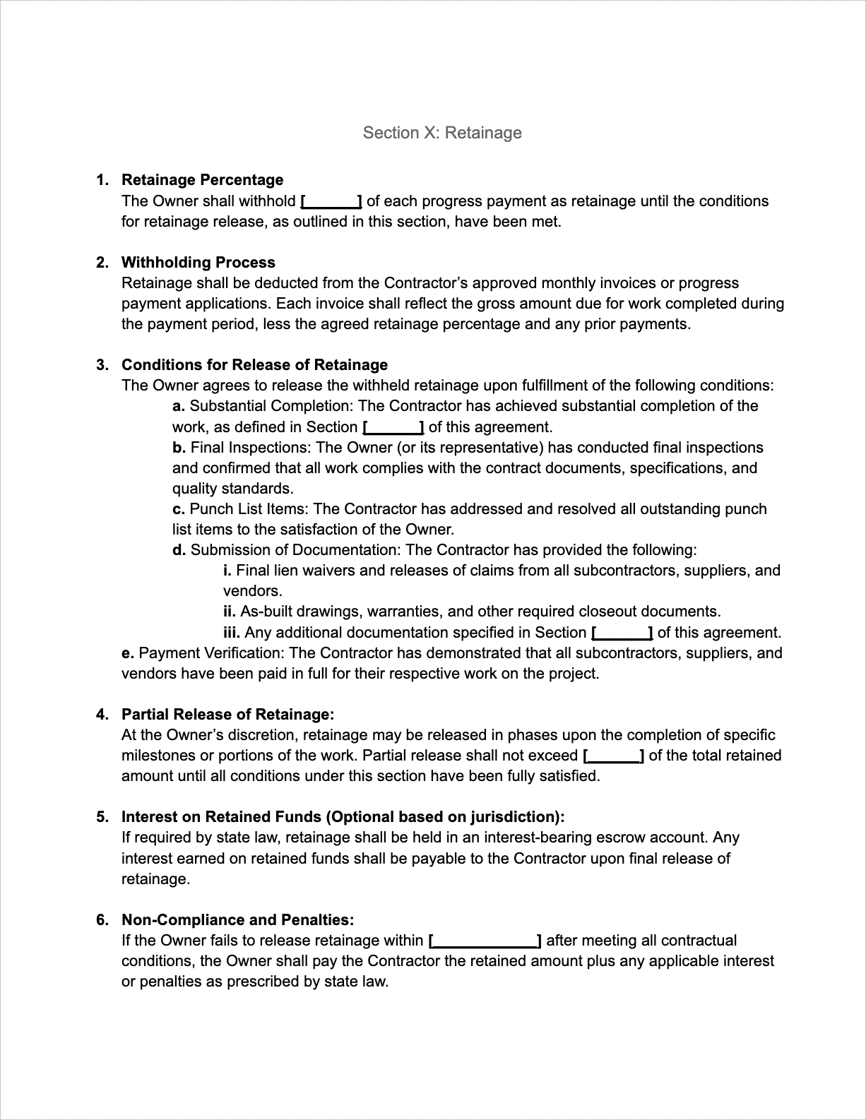 Retainage in Construction - Laws, Accounting, and Best Practices