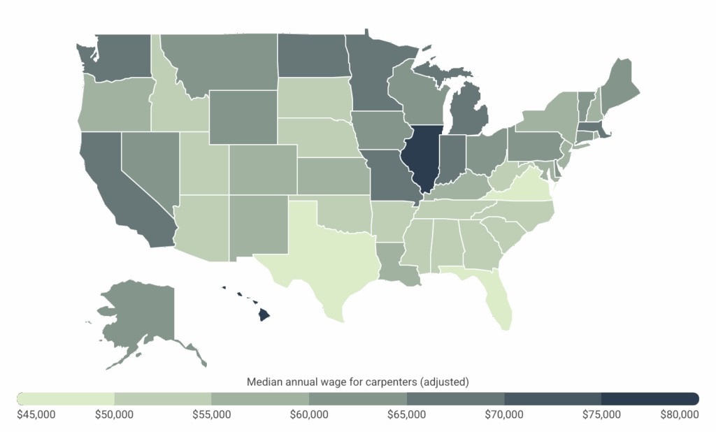 The Best-Paying American Cities for Carpenters [2025 Edition]
